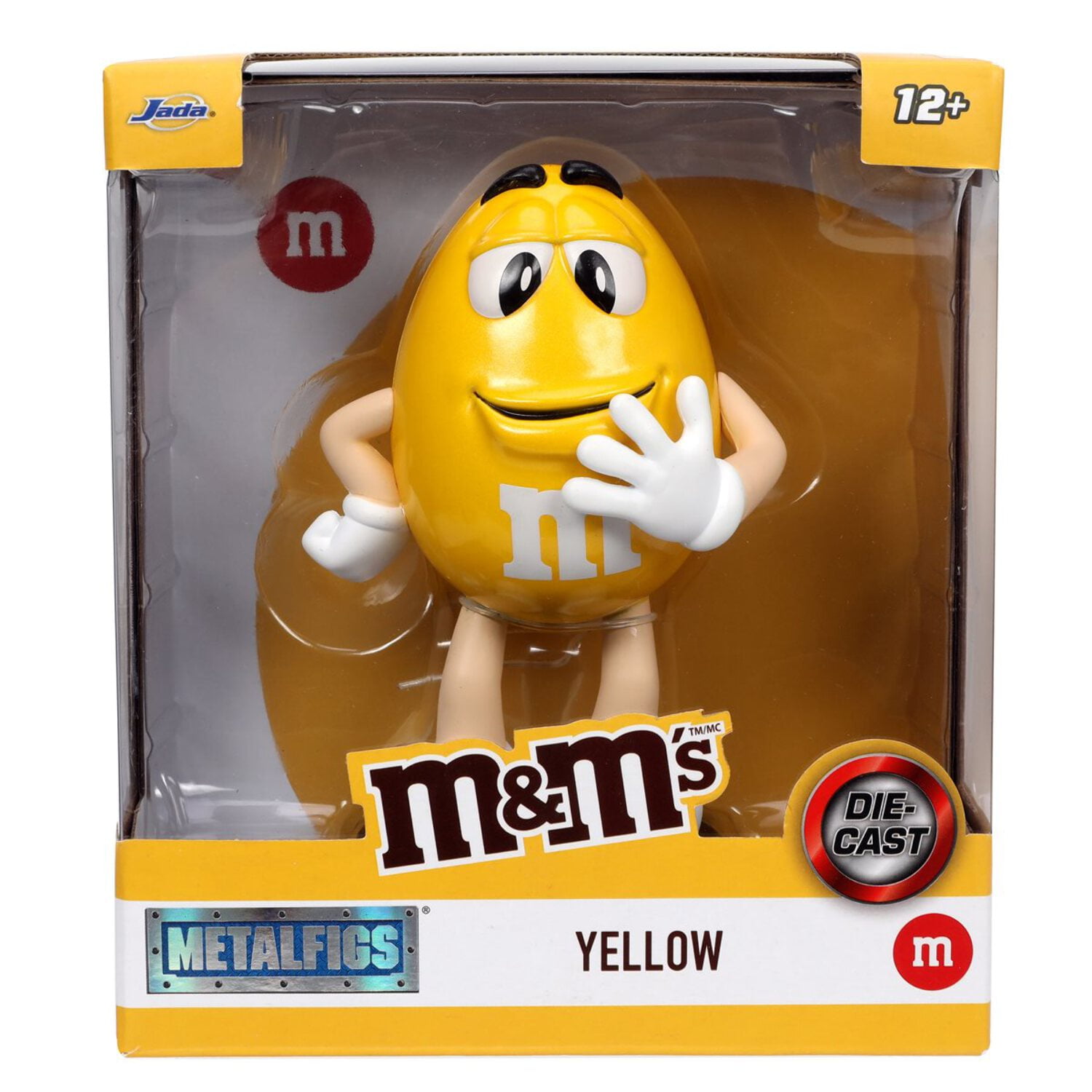Yellow MM's 5.25 Diecast Figurine Metalfigs Series by Jada - Walmart.com