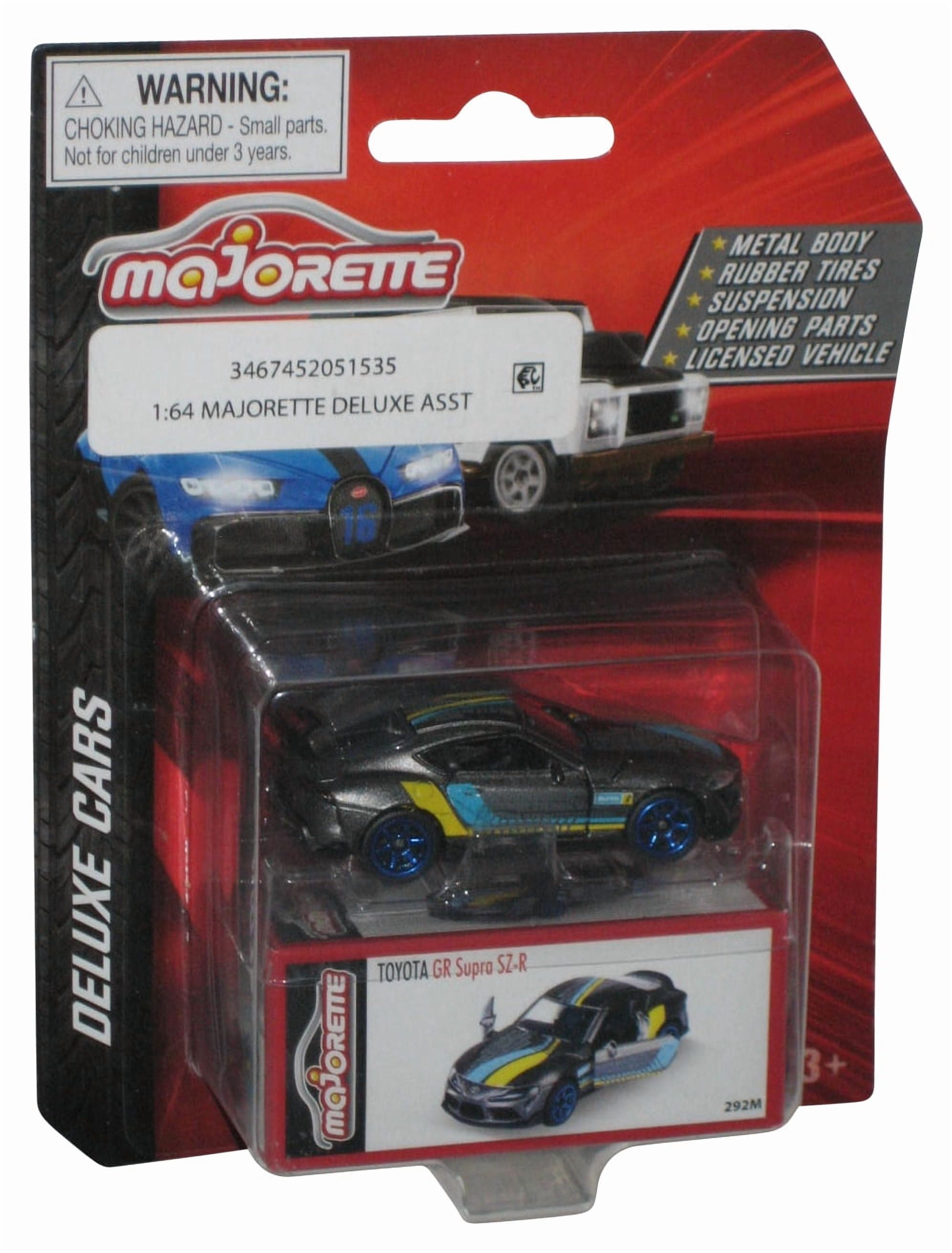 Jada Toys Majorette Toyota GR Supra SZ-R Gray 1:64 Scale Deluxe Toy Car ...