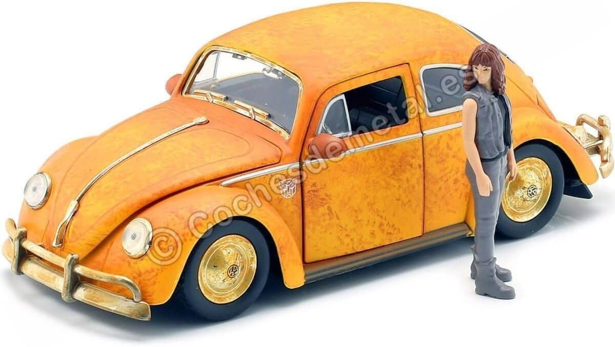Jada Transformers Bumblebee Movie Volkswagen Beetle Die-cast Car, 1 ...