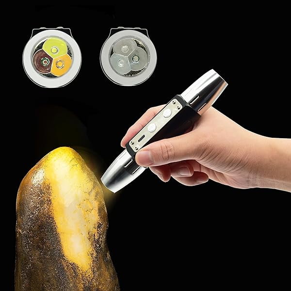 Jade Appraisal Light Detector Lamp Gem Tester Rechargeable Pen Light ...