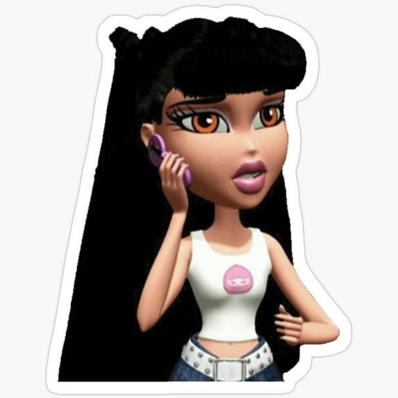 Jade Bratz Sticker Phone Decal Water Bottle Stickers Car Decals, Laptop ...