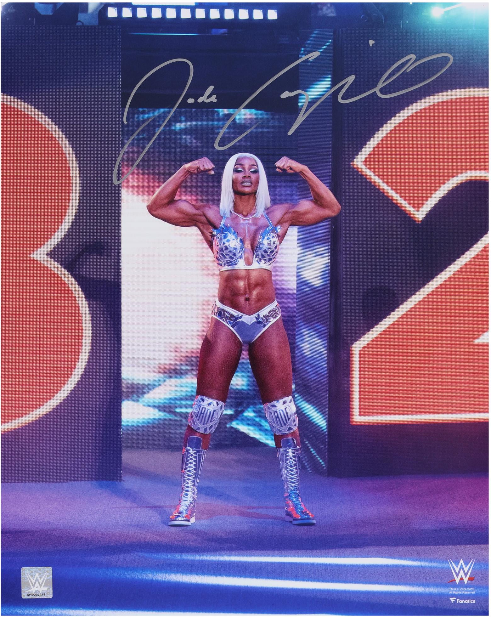 Jade Cargill WWE Autographed 16" x 20" 2024 Royal Rumble Entrance Photograph - Fanatics ...