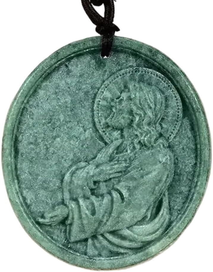 Jade Christ Jesus Necklace Protection Amulet Talisman Jade Jesus Faith ...