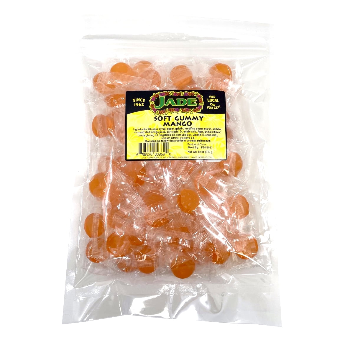 Jade Dragon Soft Gummy Mango - Walmart.com
