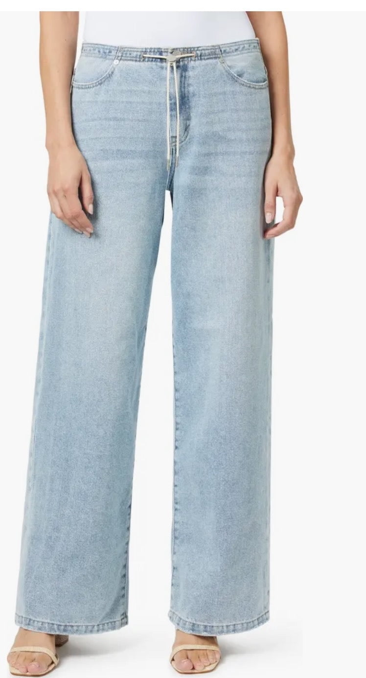Jade Drawstring Wide Leg Jeans Habitual - Walmart.com