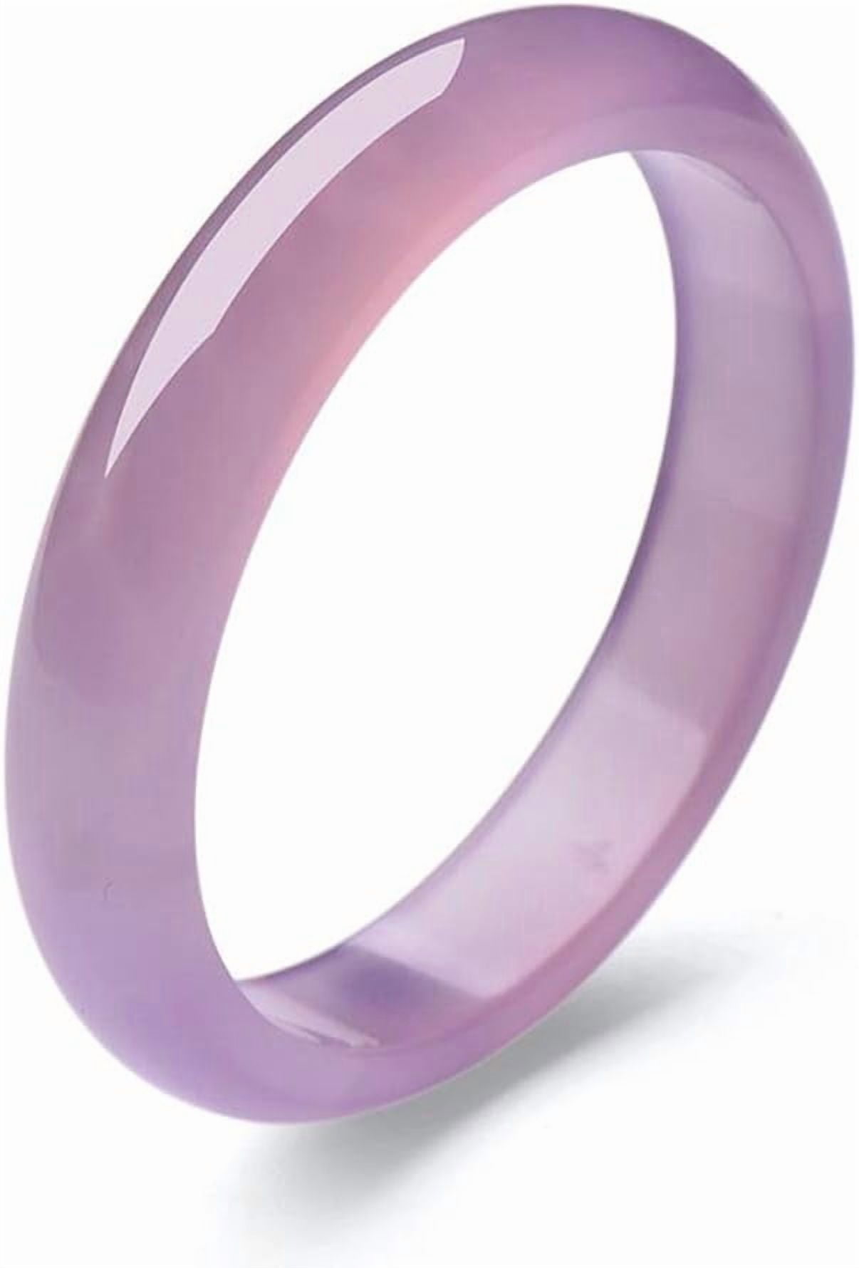 Jade Jewelry Pink Jade Bracelet Natural Real Jadeite Bangle Gemstone ...
