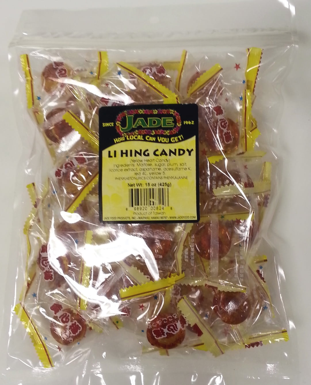 Jade Li Hing Candy, 15 Oz. - Walmart.com