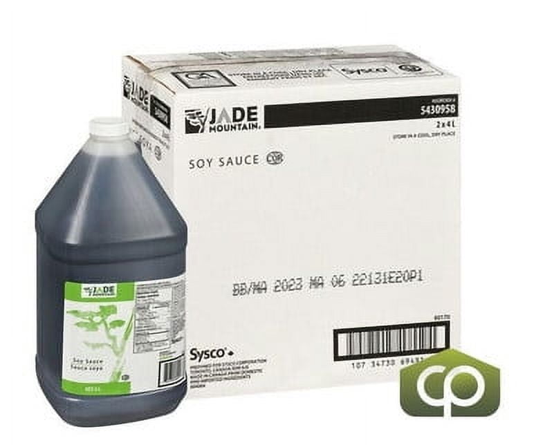 Jade Mountain C Sauce Soy, 1.05 Gallon Bulk Size - 2/Case - Versatile & Flavorful - Walmart.com