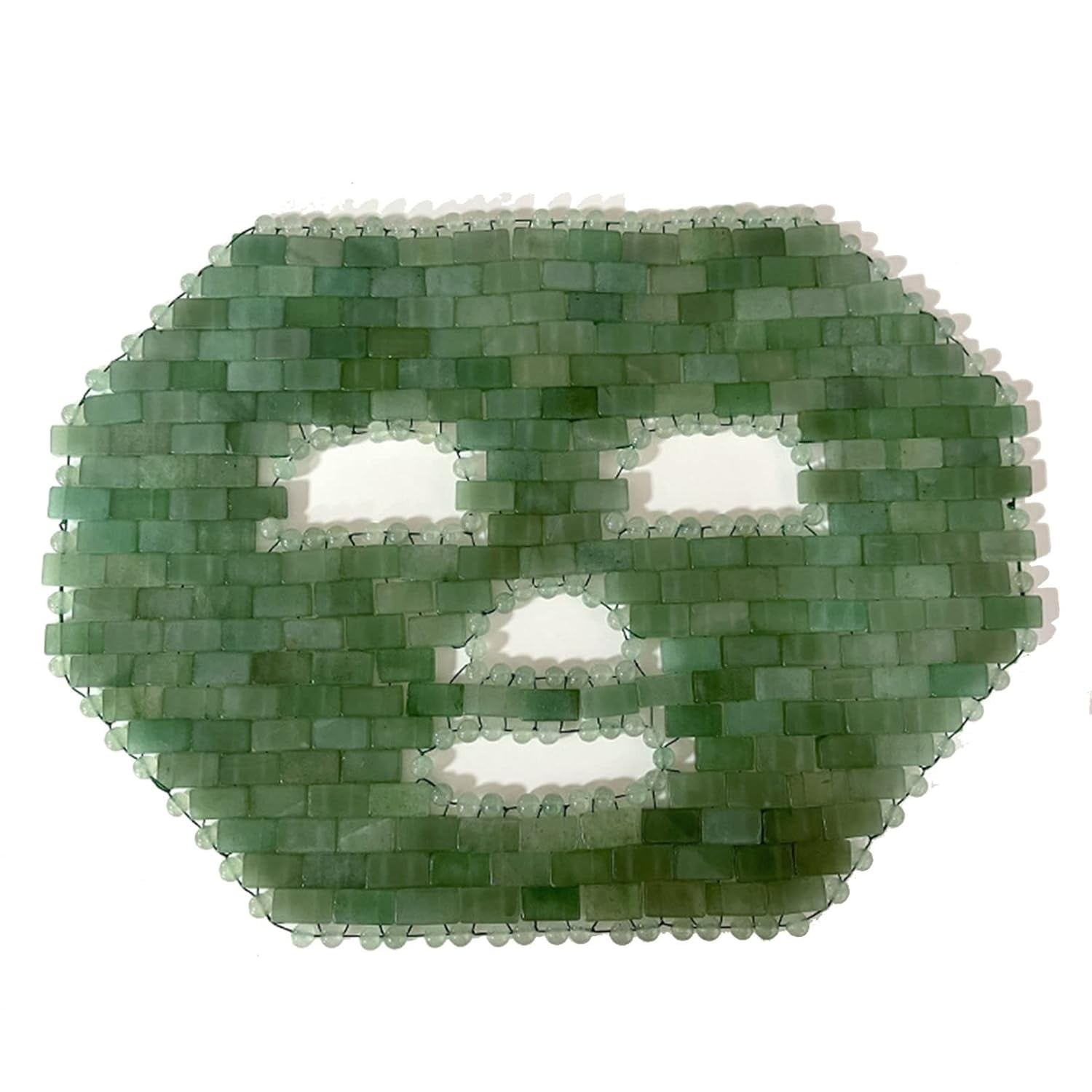 Jade Sleep Mask Cooling Quartz Facial Mask Natural Crystal Beauty ...