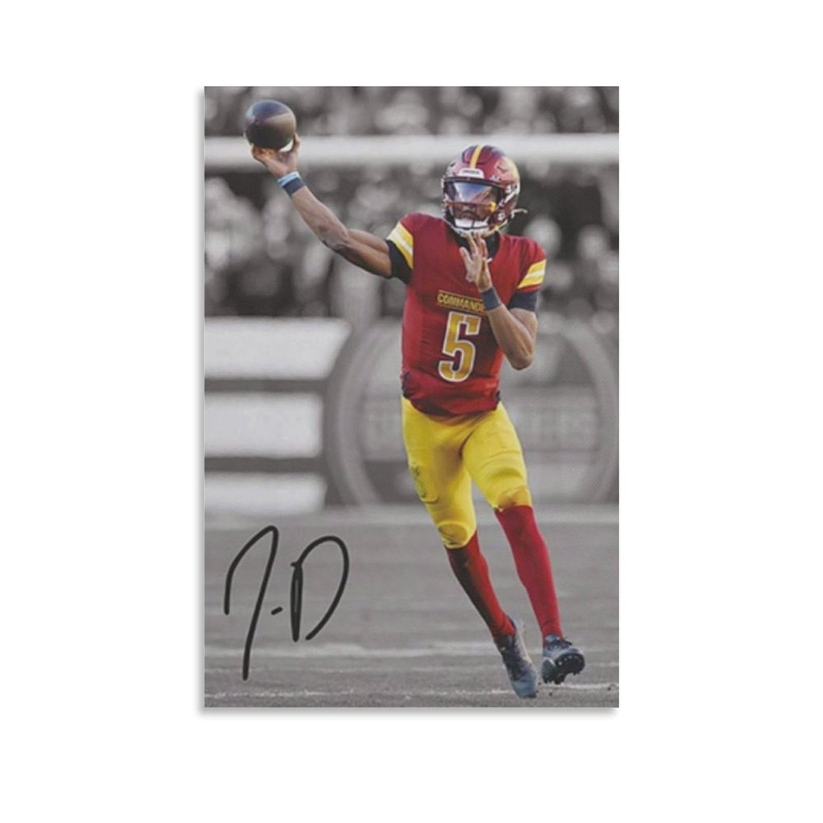 Jaden Daniels Canvas Poster Bedroom Decor Office Room Deco (2) Posters ...