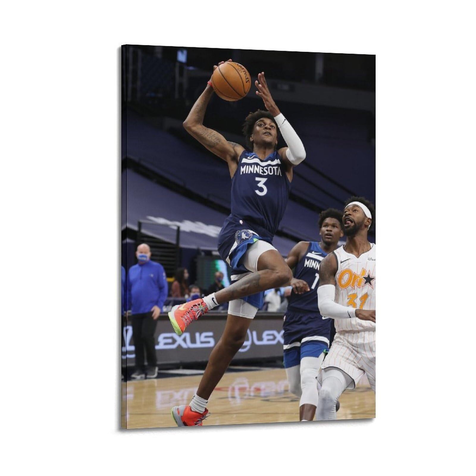 Jaden McDaniels Athletes Poster Poster Album Cover Posters for Bedroom ...