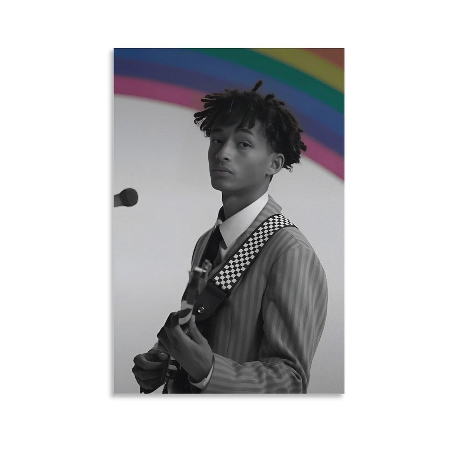 Jaden Smith Cool And Dazzling Art Rapper Poster Canvas Wall Art Poster ...