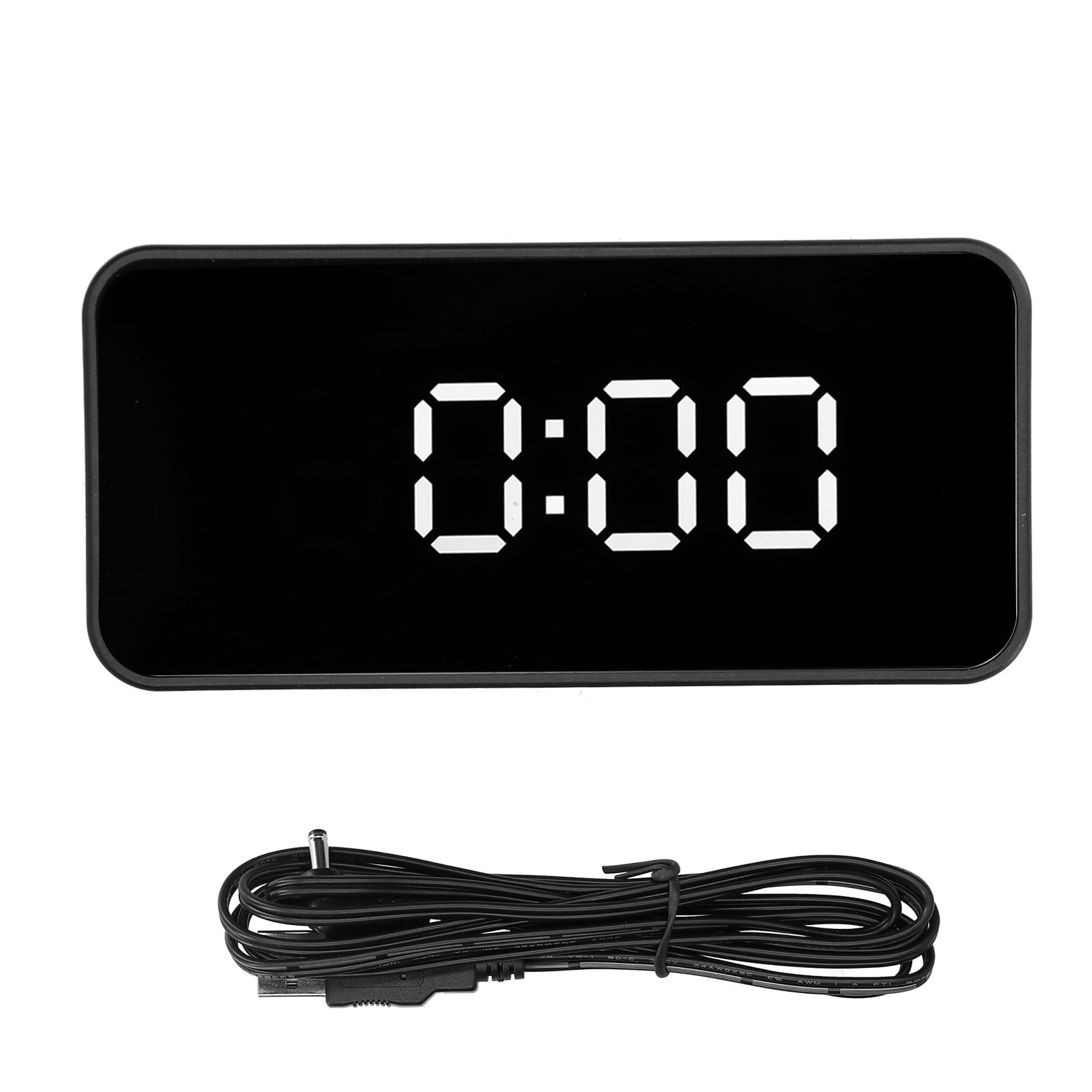 Jadeshay LED Digital Alarm Clock with Temperature Display Automatic ...