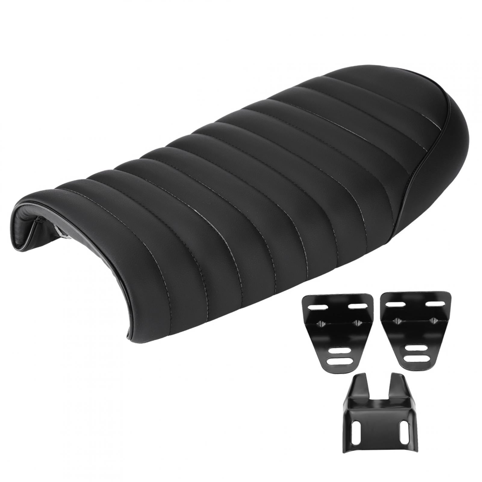 Motorcycle Seat, Motorcycle PU Leather Vintage Cafe Racer Refit Seat ...