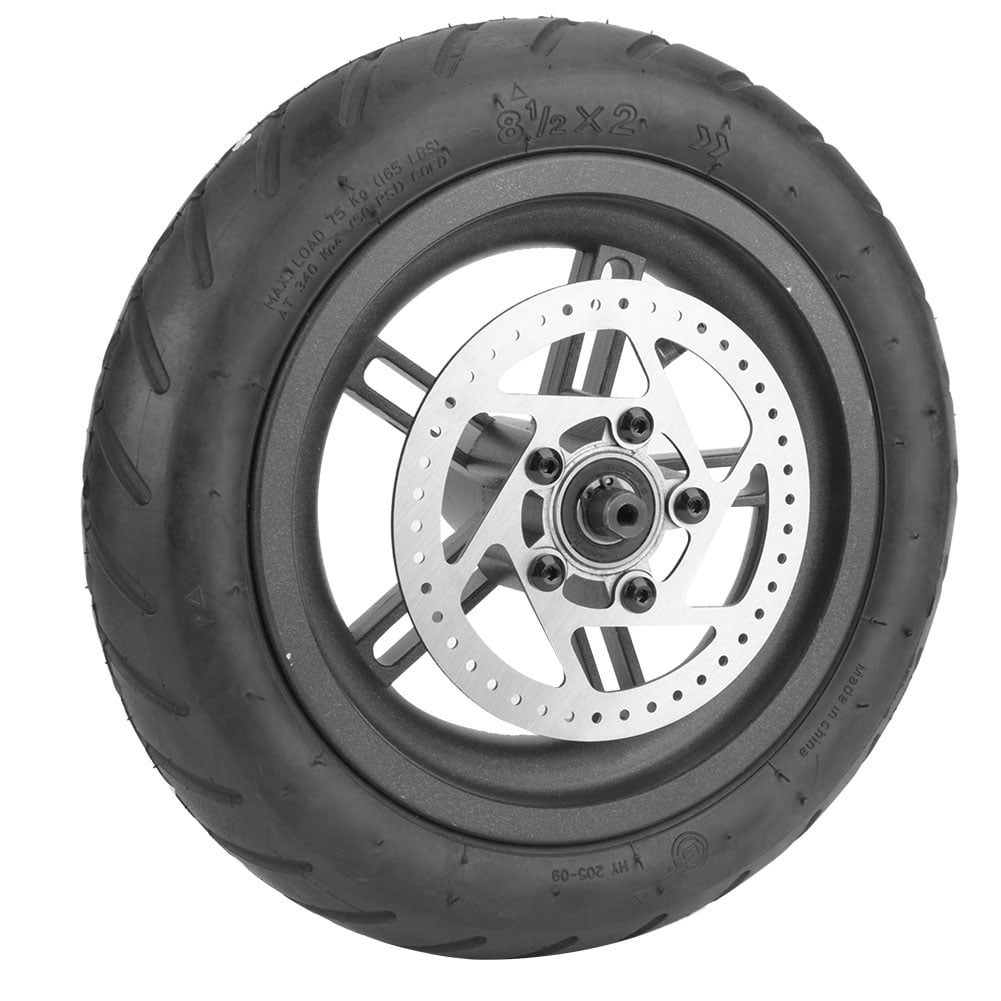 Jadeshay Scooter Wheel,M365 Replacement Rear Wheel Tire Disc Brake Tyre ...