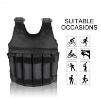 CAP Barbell 20 Lb. Adjustable Weighted Vest for Body Exercise, Walking ...