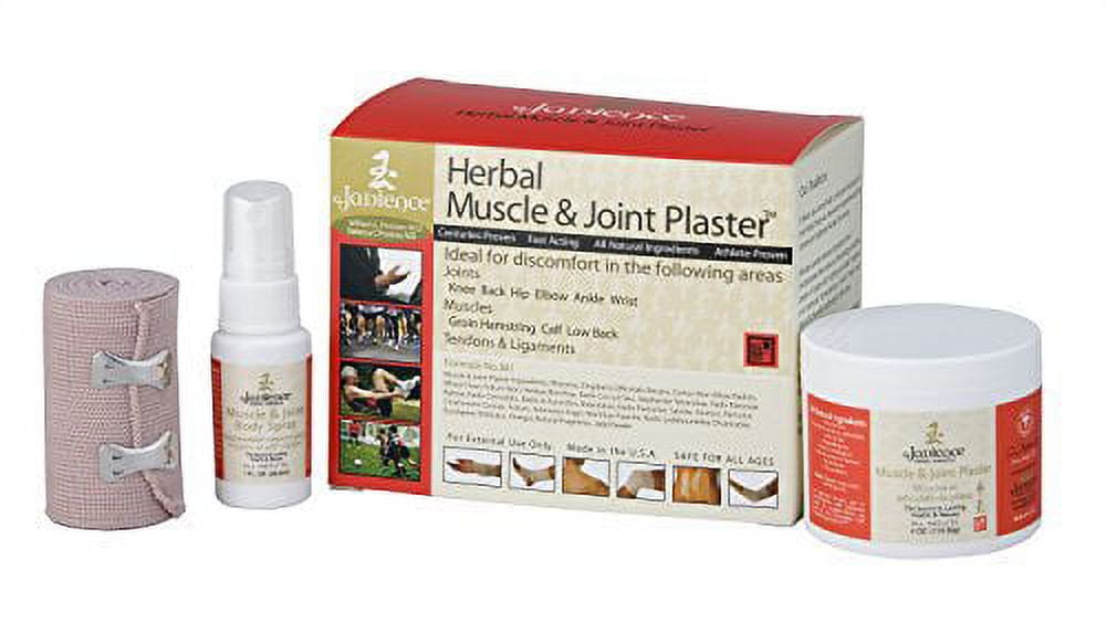 Jadience Herbal Formulas, Muscle and Joint Herbal Plaster Kit, Kit ...