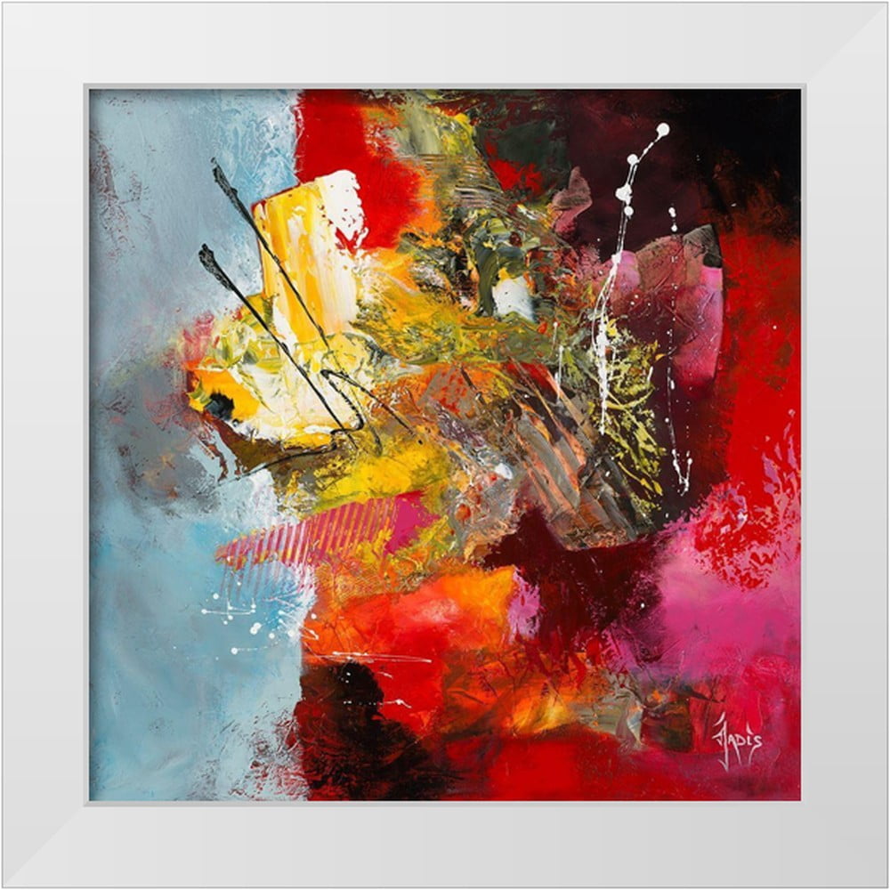Jadis 12x12 White Modern Wood Framed Museum Art Print Titled - Mozart ...