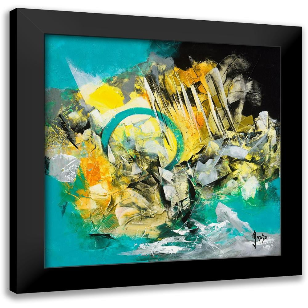 Jadis 15x15 Black Modern Framed Museum Art Print Titled - Chemin de la ...