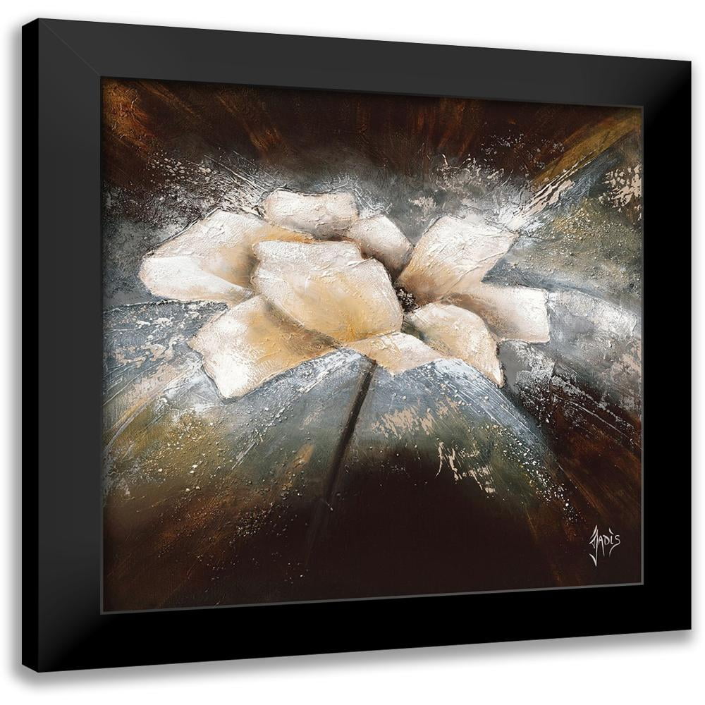 Jadis 15x15 Black Modern Framed Museum Art Print Titled - Fleur d ...