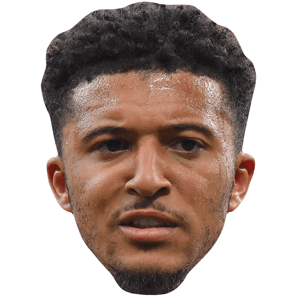 Jadon Sancho (Stubble) Flat Cardboard Face - Walmart.com