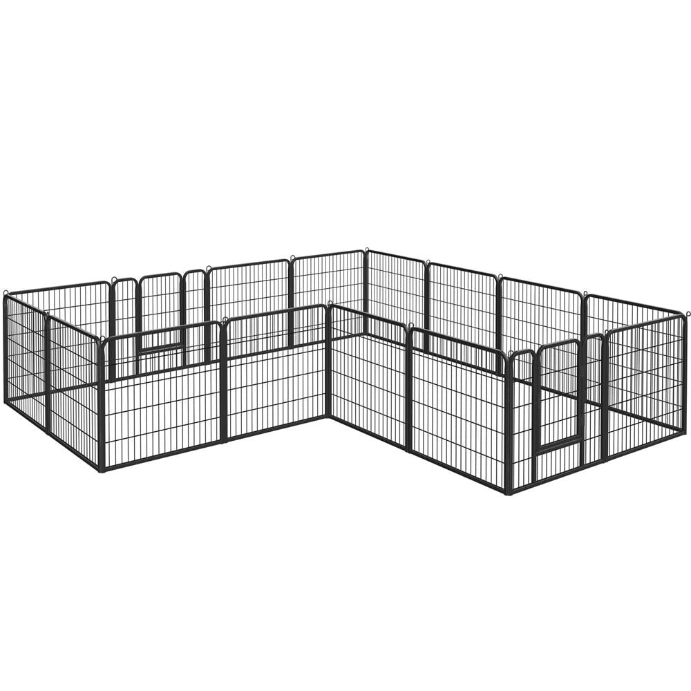 Jadona Decorative Garden Fence 24/32/40-Inch Folding Barrier Panels ...