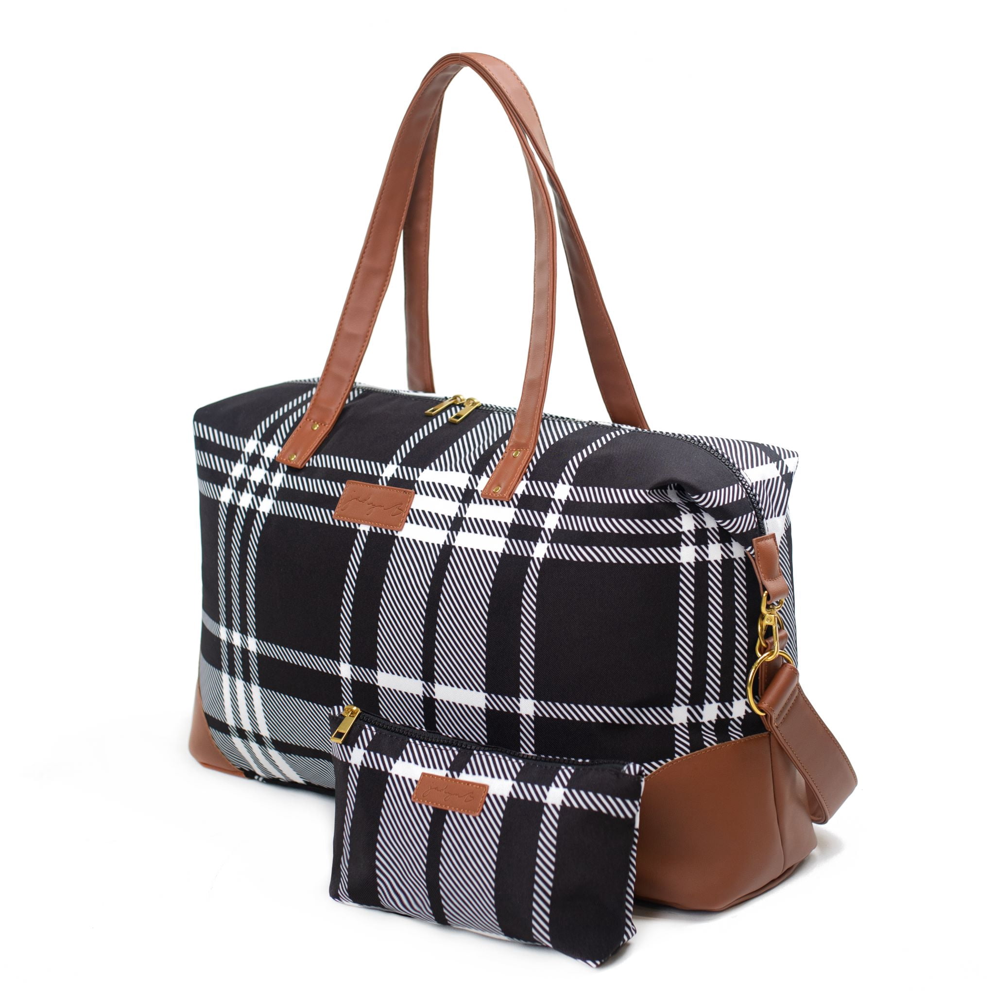 Jadyn Luna 37L Weekender and Travel Bag for Women (Plaid) - Walmart.com