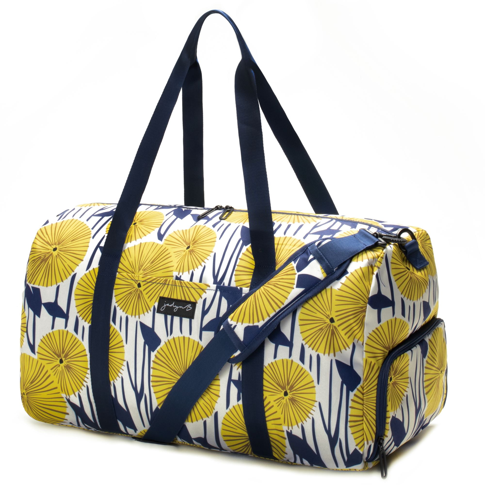Jadyn Weekender 52L Women's Travel Duffel Bag (Yellow Flower) - Walmart.com
