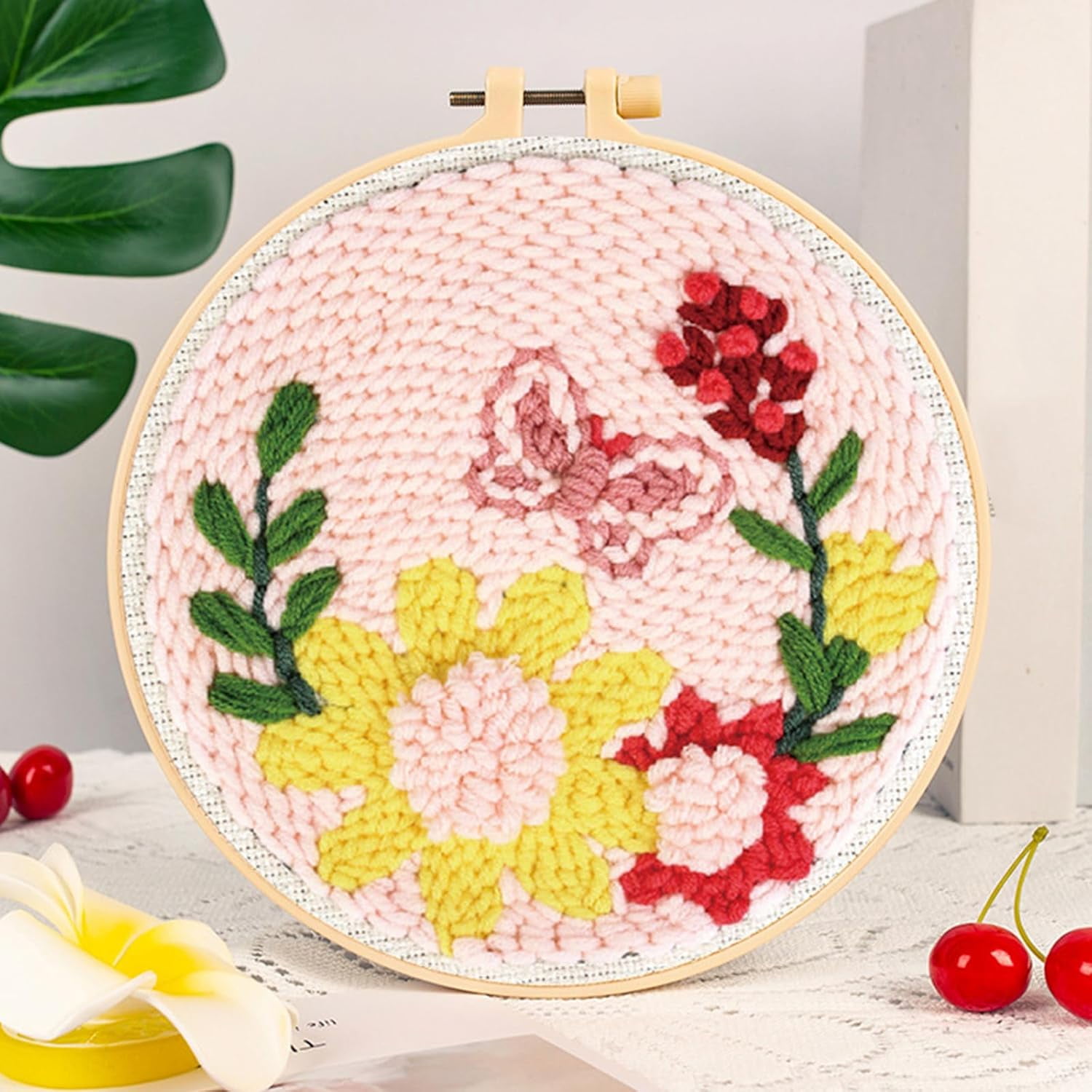Jaenea Punch Stitch Kit,Healing Weave Punch Stitching Kit,Punch Needle ...