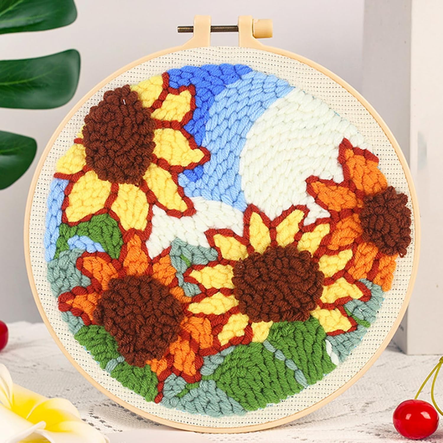 Jaenea Punch Stitch Kit,Healing Weave Punch Stitching Kit,Punch Needle ...