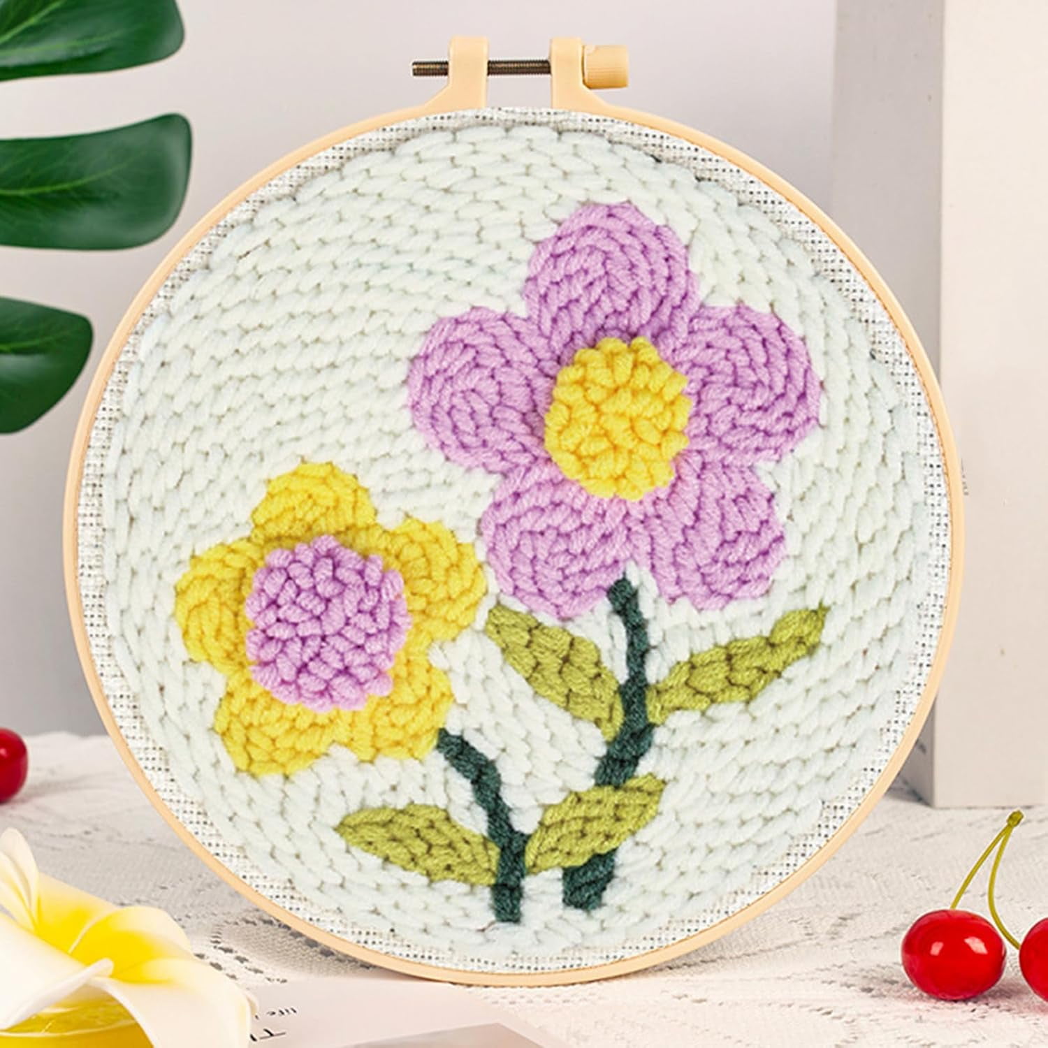 Jaenea Punch Stitch Kit,Healing Weave Punch Stitching Kit,Punch Needle ...