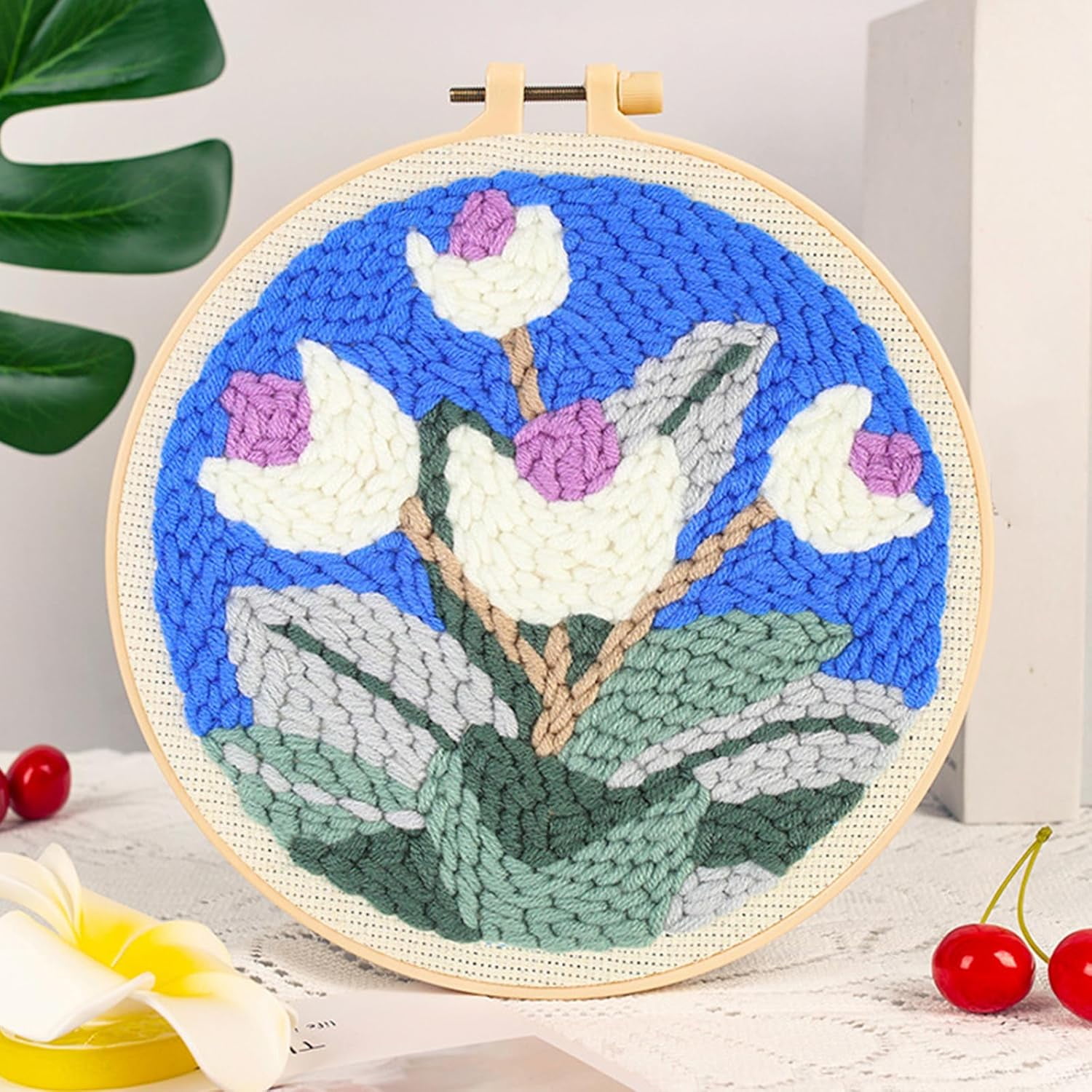 Jaenea Punch Stitch Kit,Healing Weave Punch Stitching Kit,Punch Needle ...