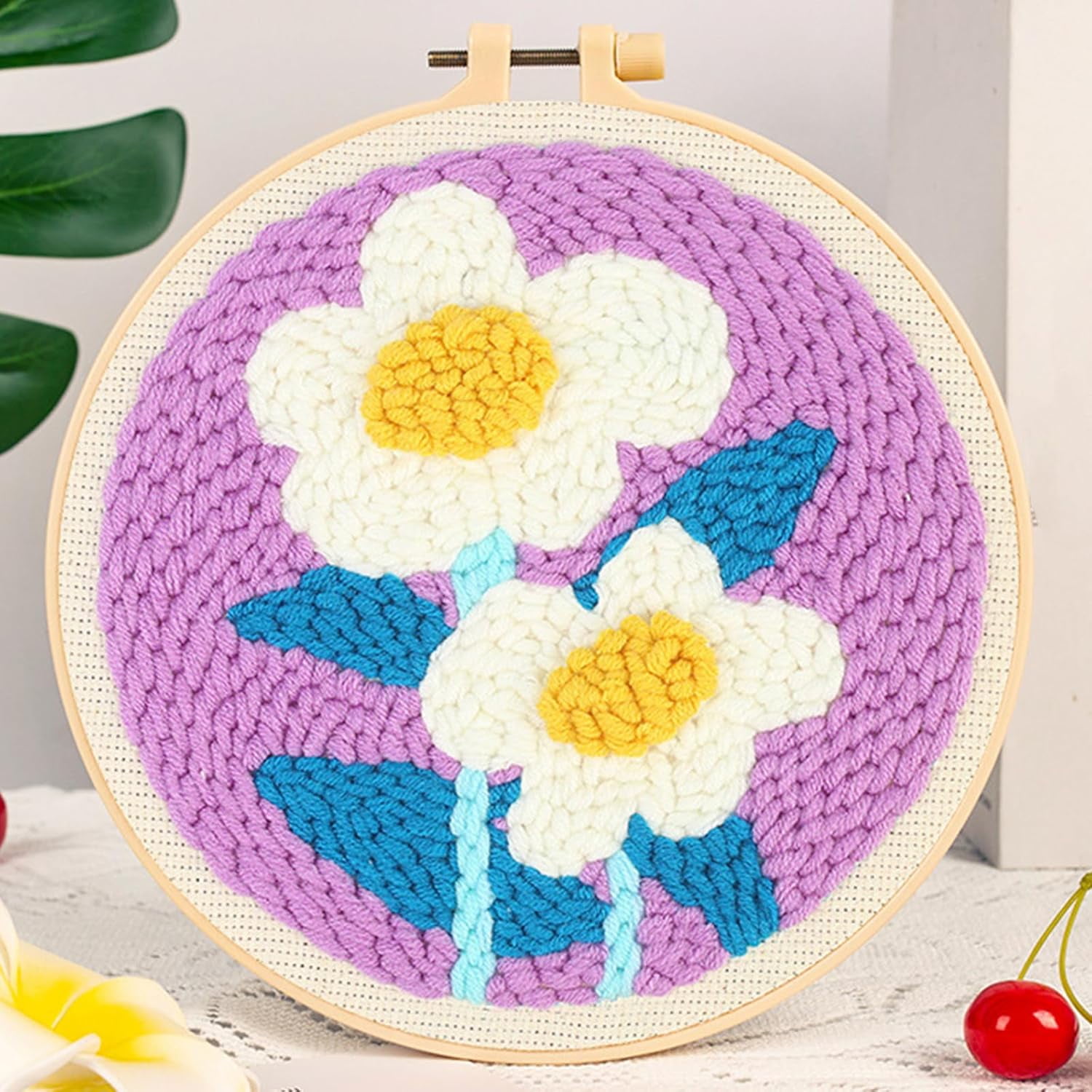 Jaenea Punch Stitch Kit,Healing Weave Punch Stitching Kit,Punch Needle ...