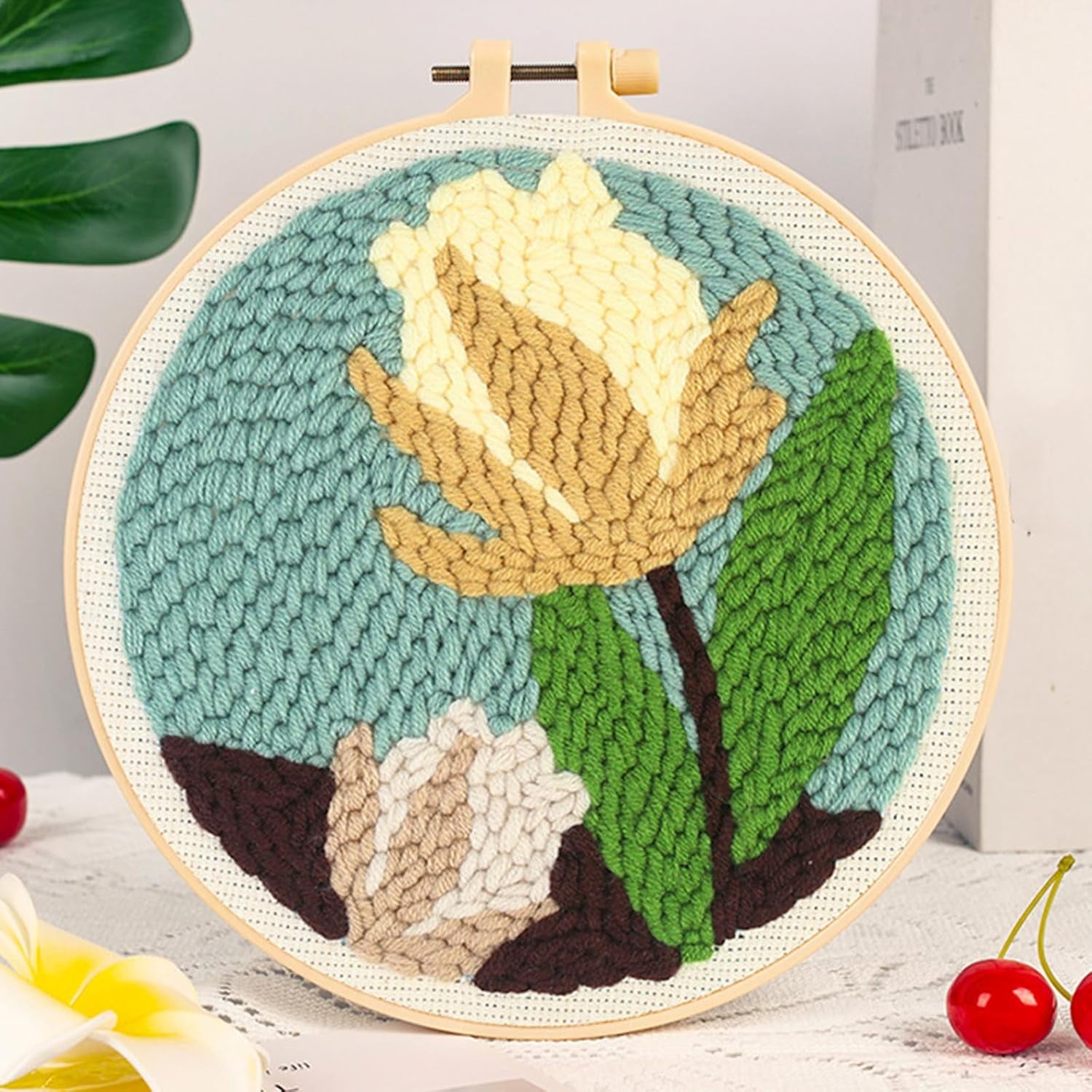 Jaenea Punch Stitch Kit,Healing Weave Punch Stitching Kit,Punch Needle ...