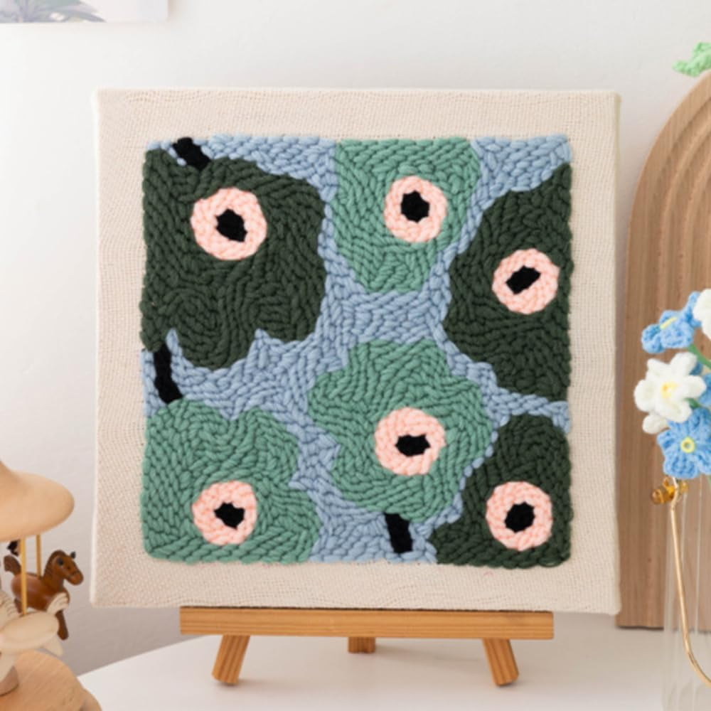 Jaenea Punch Stitch Kit, Punch Needle Kits for Adults Beginner, Healing ...