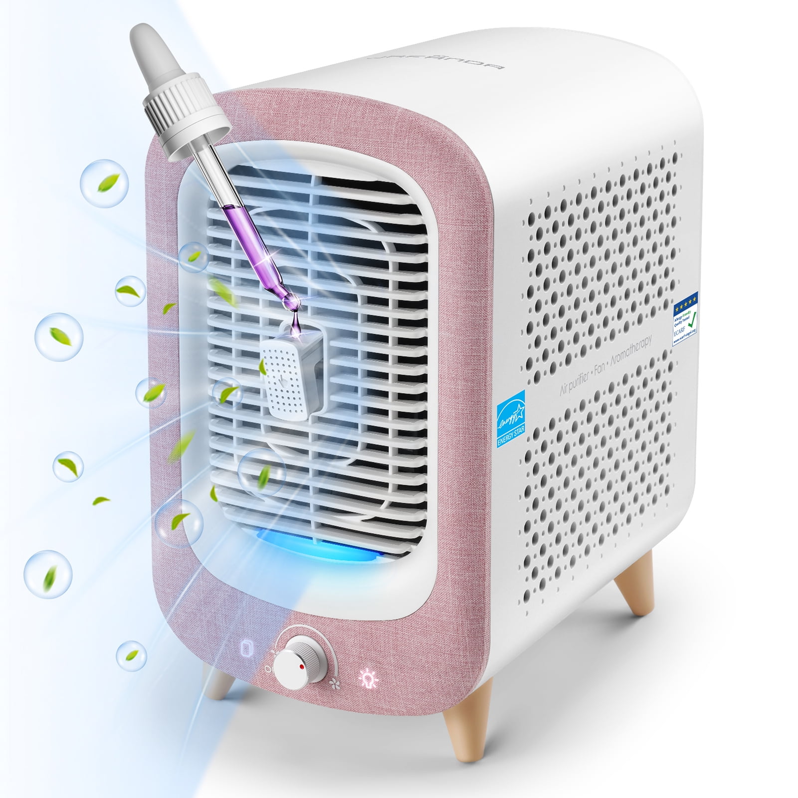 Jafanda Air Purifier Fan JF180 HEPA Air Cleaner with Aromatherapy 780 ...