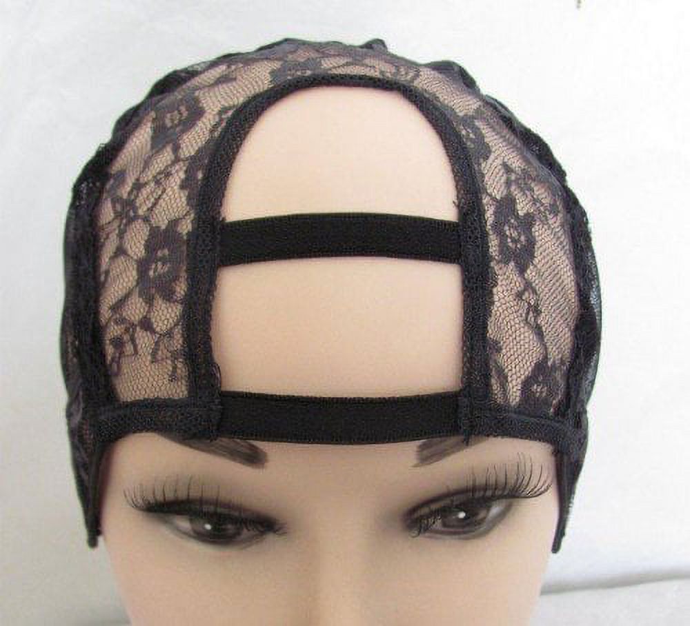 Jagazi Full Closure Cap. Wider Gap Middle U Part Wig Making Cap. 3.5 ...