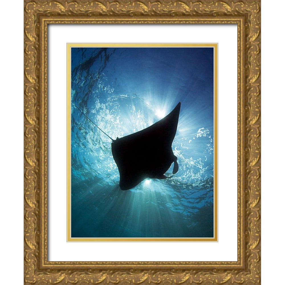 Jager, Henry 12x14 Gold Ornate Wood Framed with Double Matting Museum ...