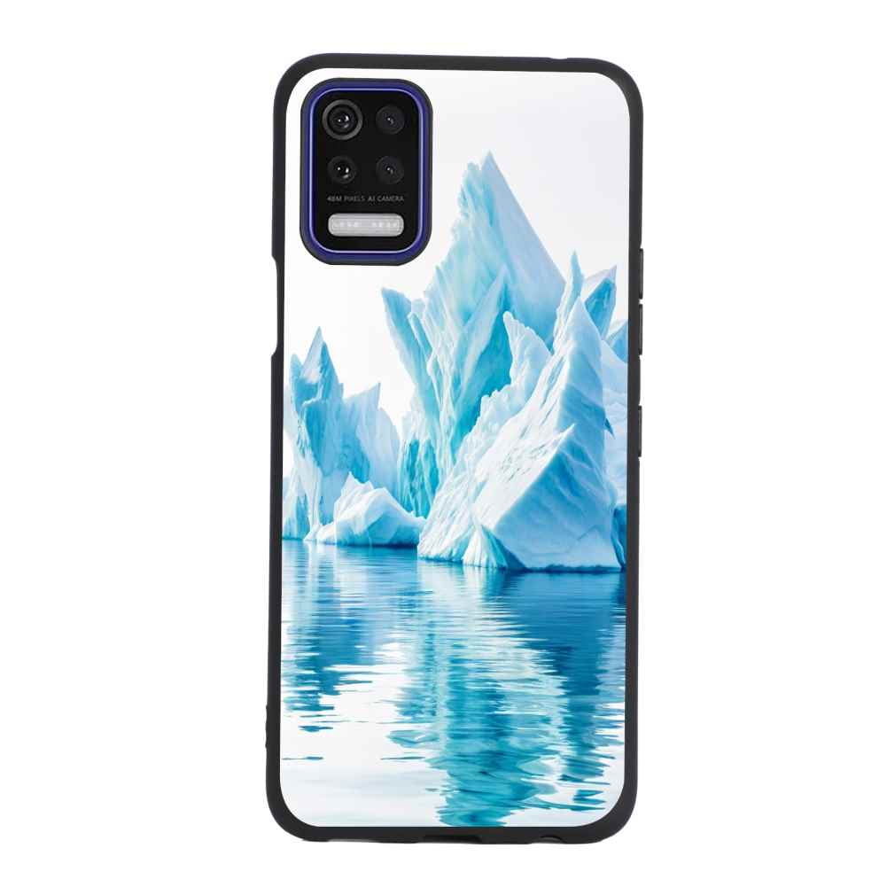 Jagged-icebergs-floated-4 phone case for LG K42 for Women Men Gifts ...