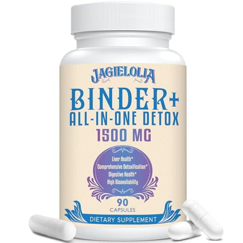Jagielolia All-in-One Detox Binder Supplement 1500 MG - High ...