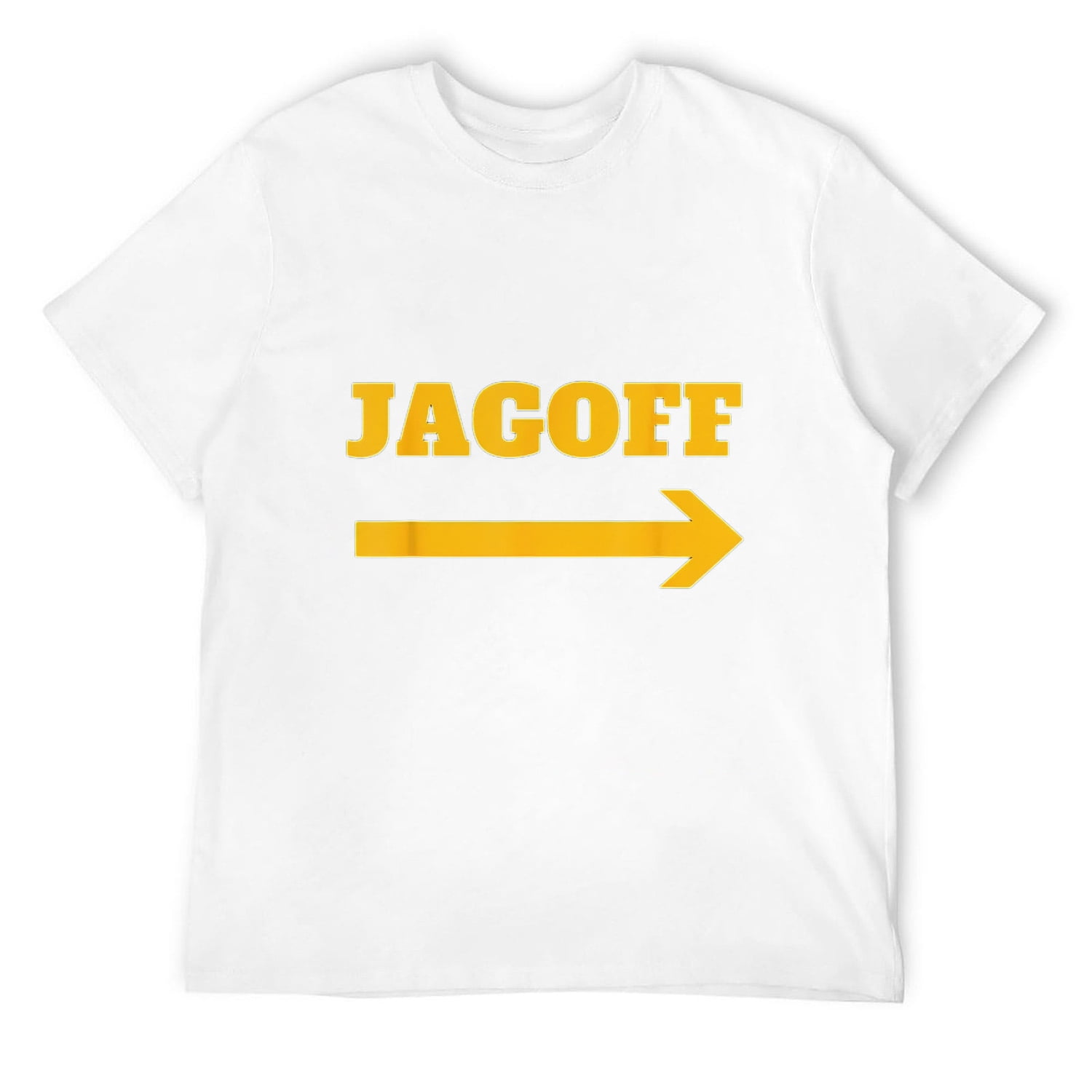 Jagoff Funny Black and Gold Pittsburgh Slang T-Shirt White Large ...
