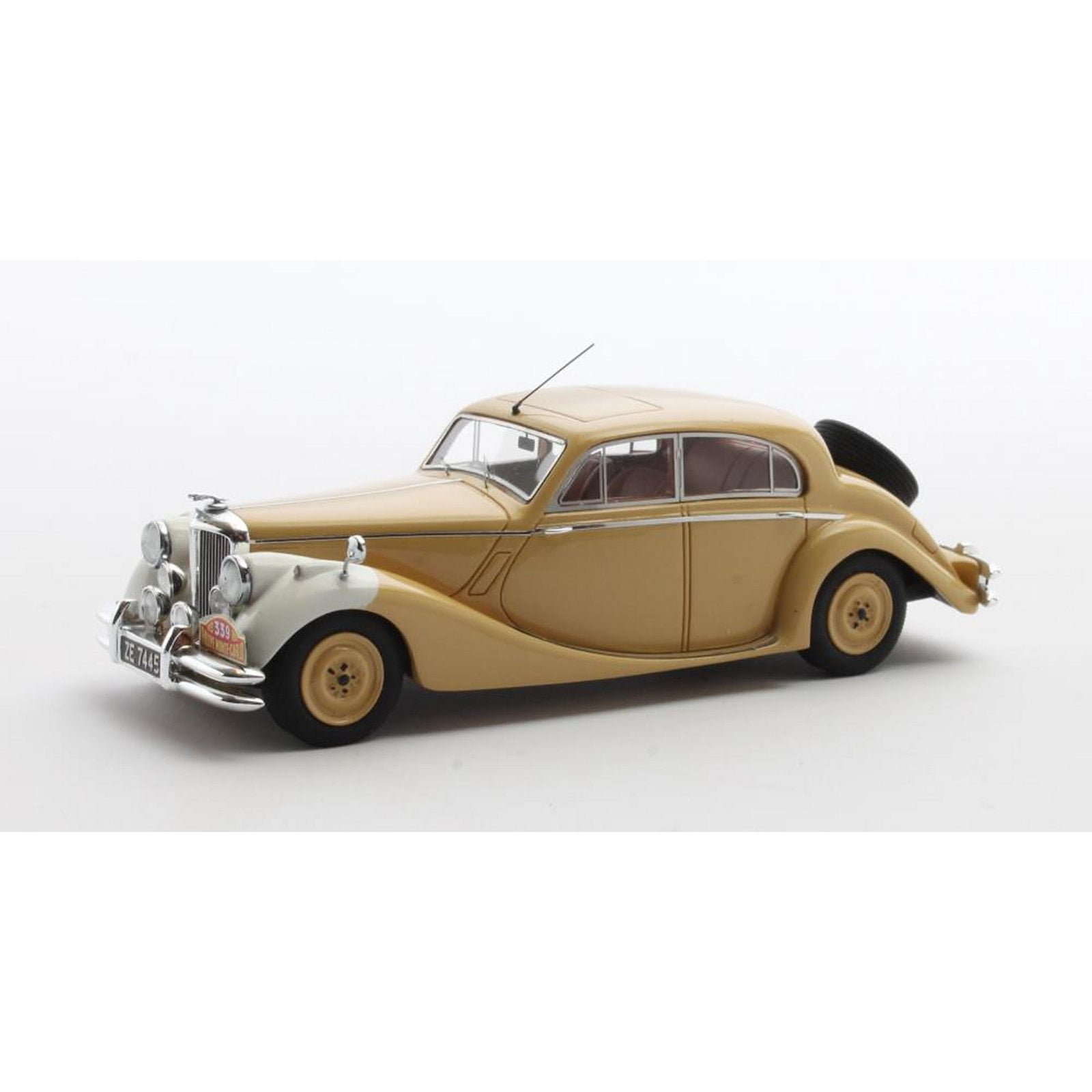 Jaguar Mk V No.339 C.Vard/A.Jolley/F.Bigger (5th Monte Carlo Rally 1953 ...