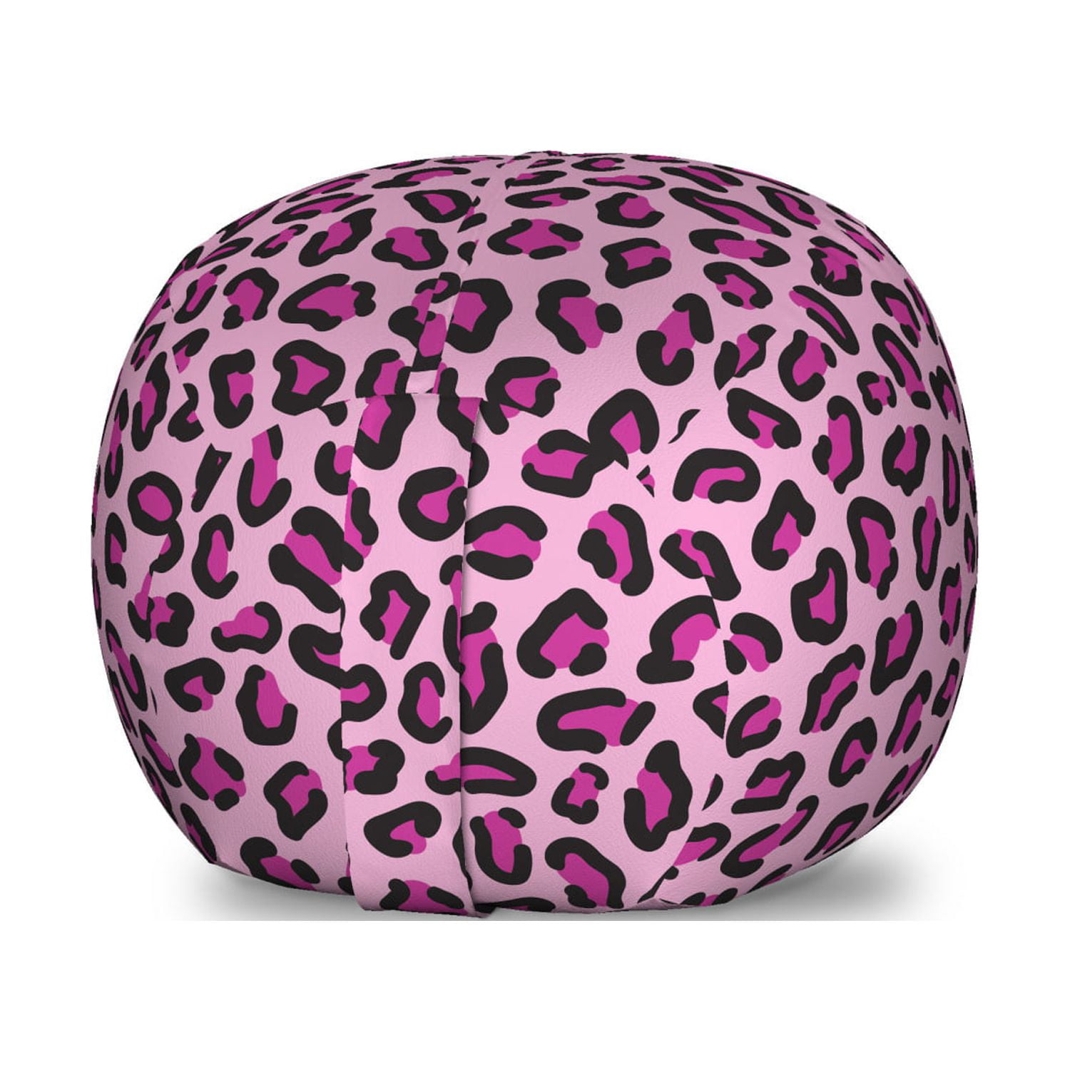 Jaguar Storage Toy Bag Chair, Animal Skin Pattern Ornamental Doodle ...