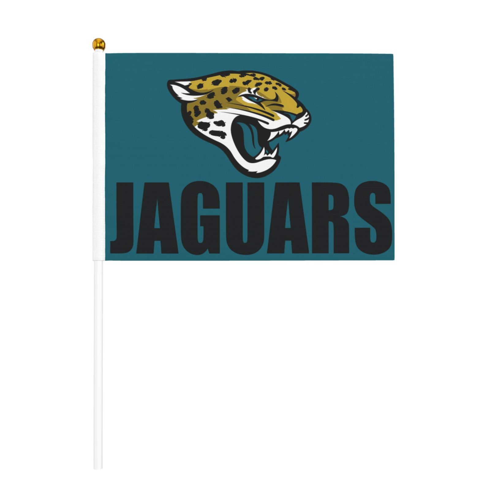 Jaguars 10 Pack Hand Held Mini Stick Flags, Outdoor Decoration, Party ...