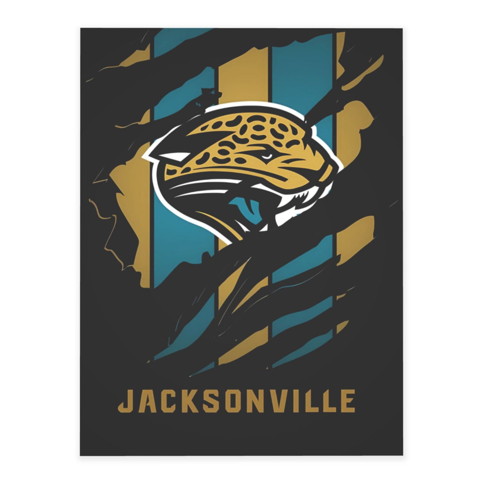 Jaguars Crystal Sticker Football Team Stickers Fans DIY Gift Decorative ...