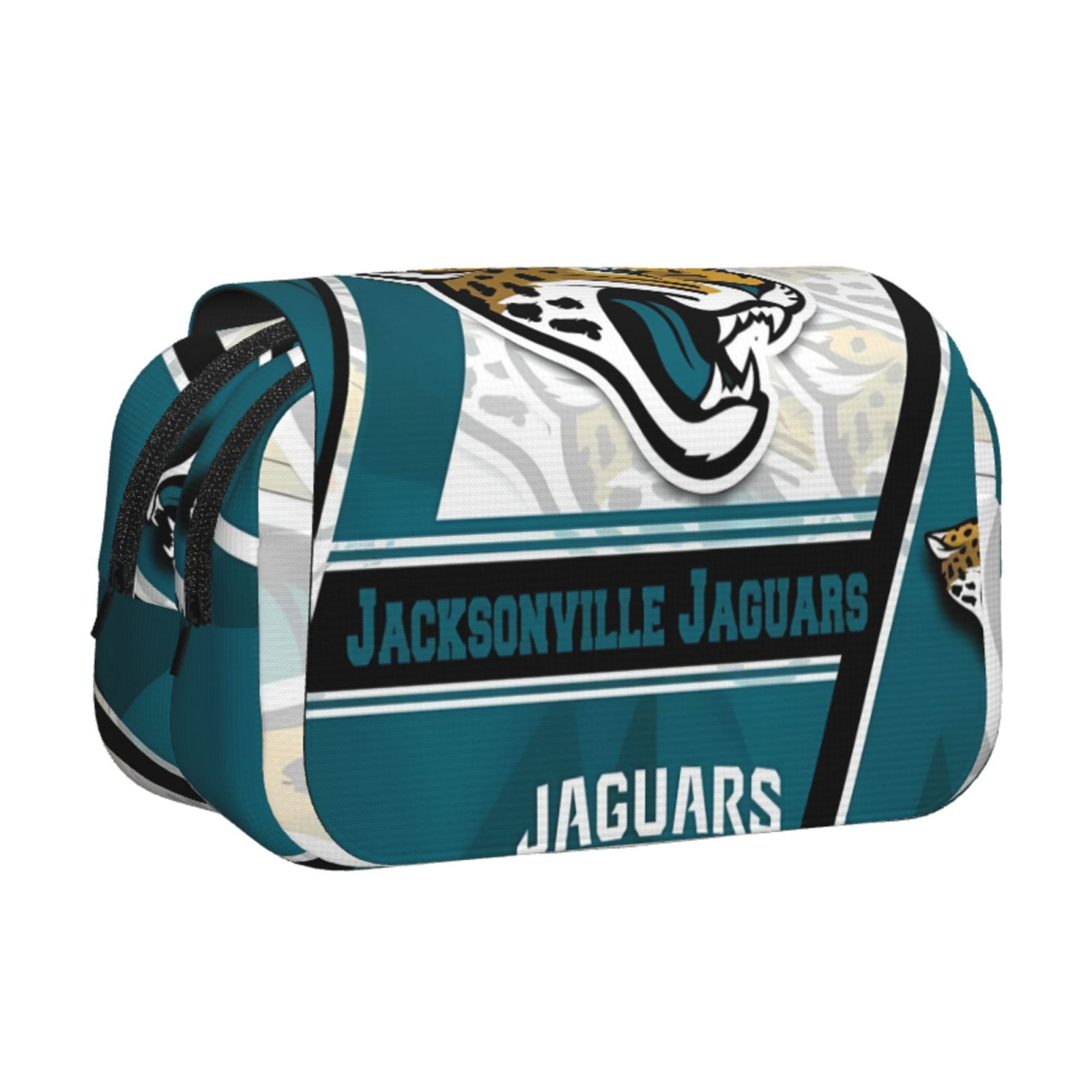 Jaguarss Double Clamshell Pen Case Holder Bulk Soft Box Large Storage ...