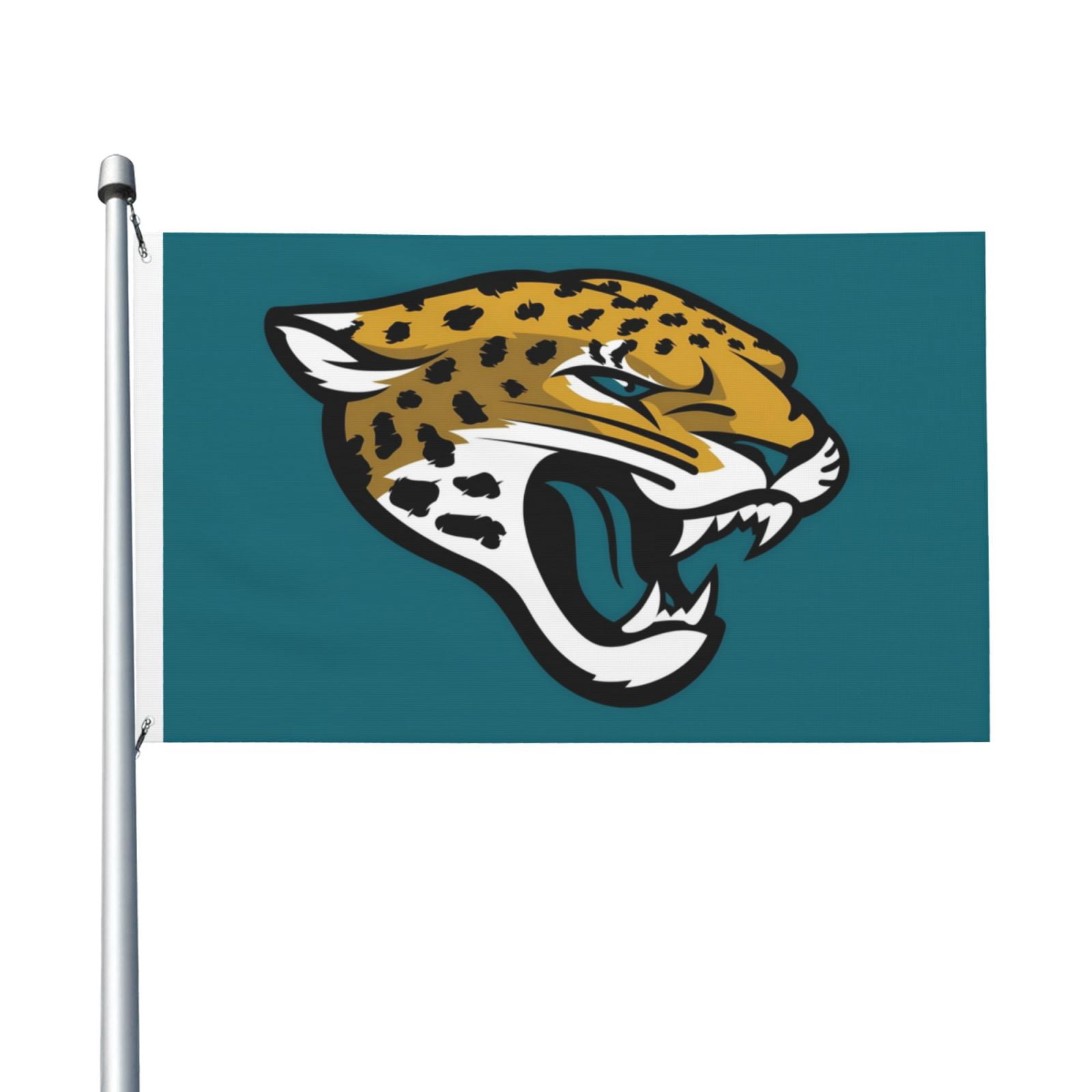 Jaguars Flag 3x5FT Outdoor Double Sided Heavy Duty Polyester Flags Long ...