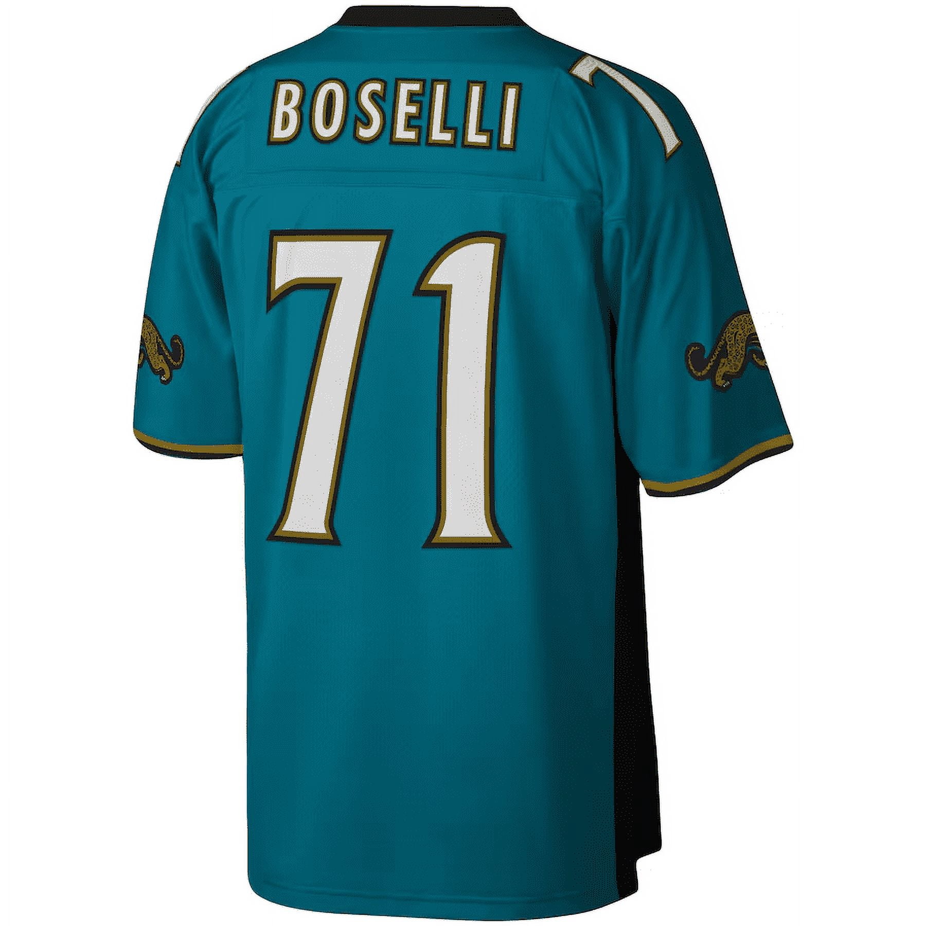 Jaguars Football Shirt Tony Boselli#71 Team Name Number Fans Gift Adult ...