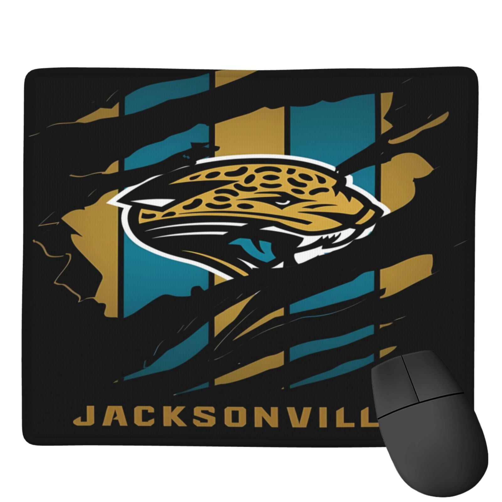 Jaguars Football Theme Mouse Pad 7x9 Inch - Non-slip Rubber Bottom ...