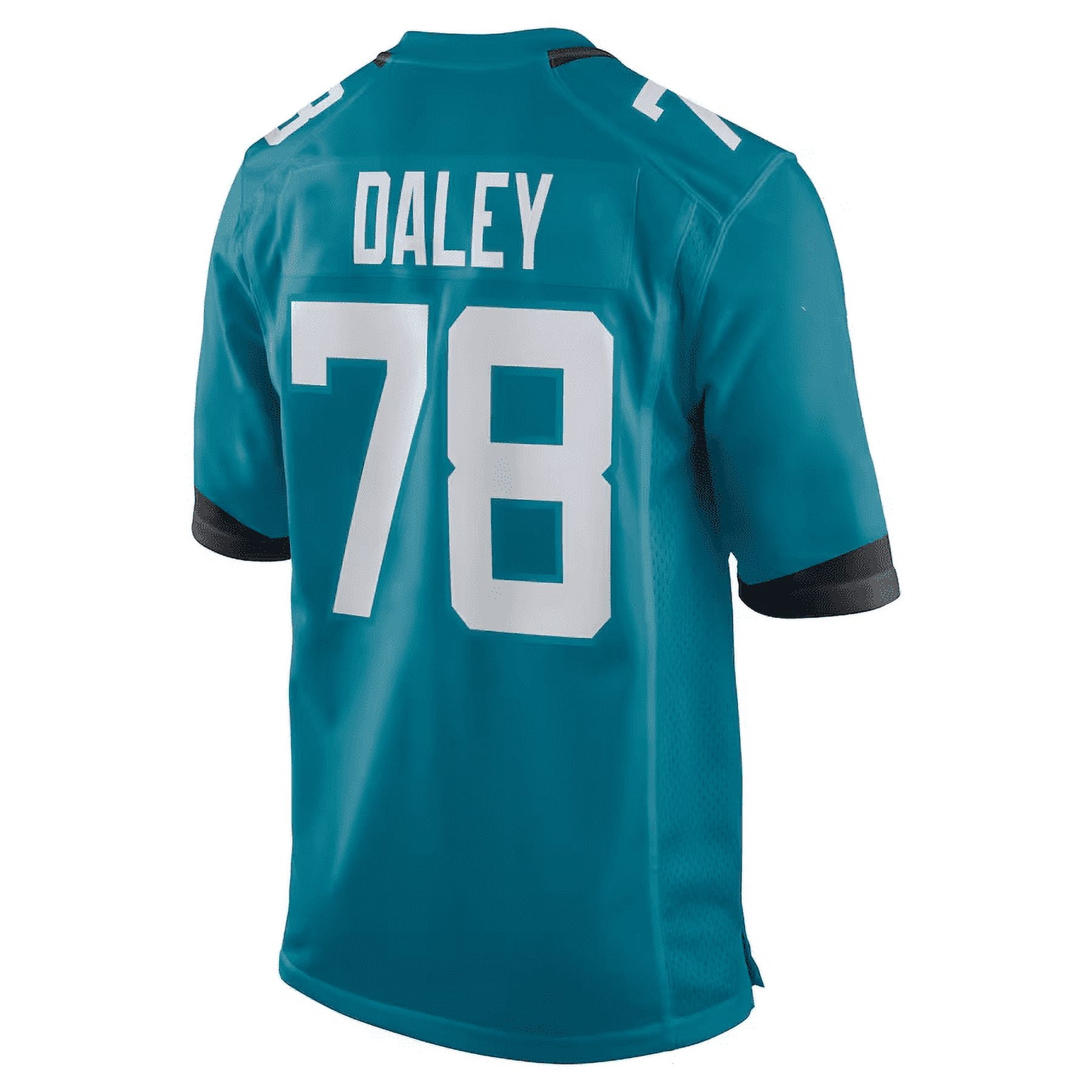 Jaguars Men's Dennis Daley#78 Player Game Jersey Team Fans Classic ...
